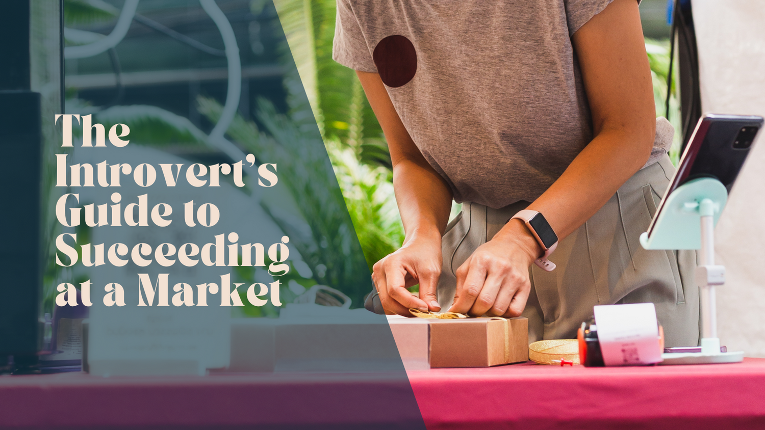 The Introvert's Guide to Succeeding at a Market | Craft Vending Tips ...