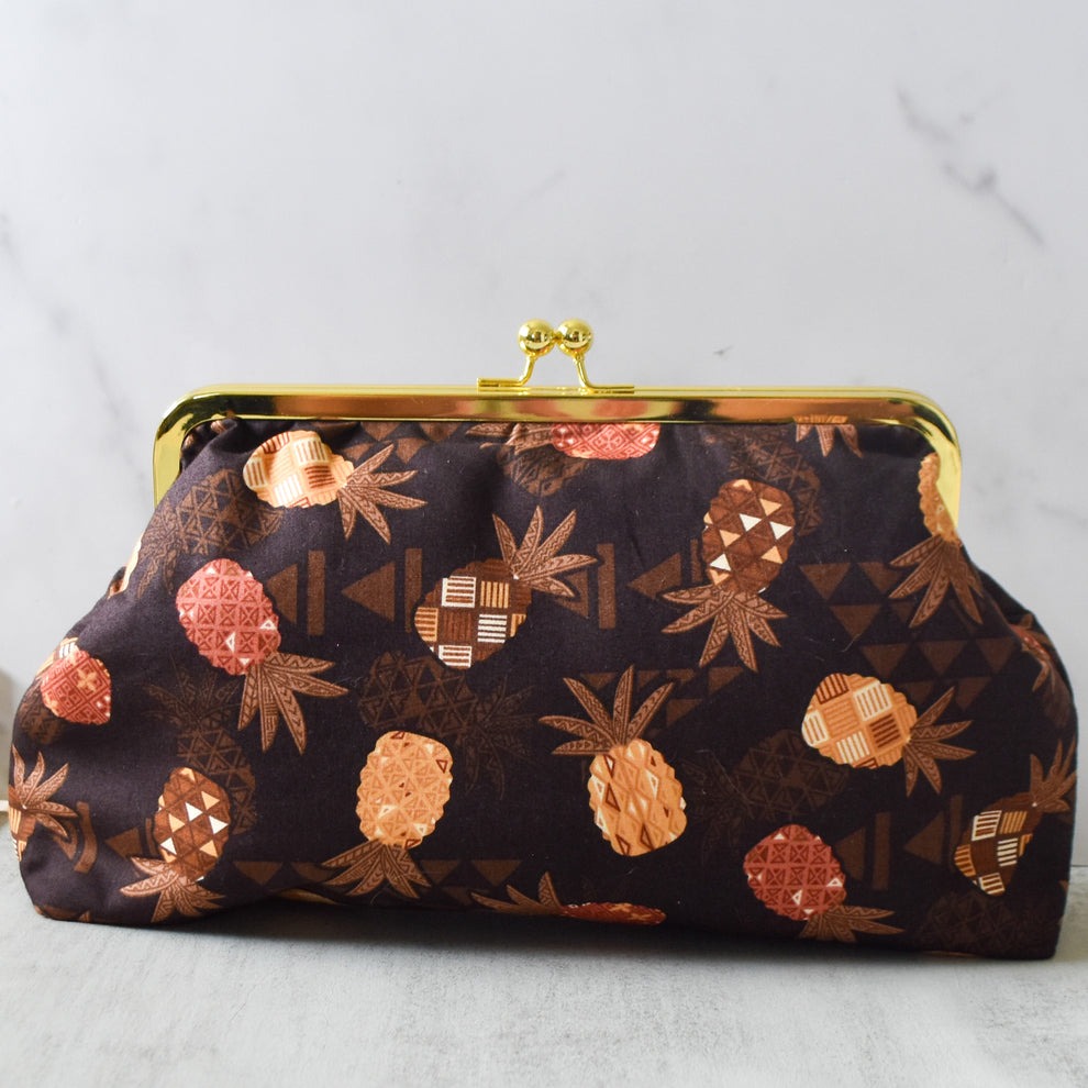 Pineapple Tribe | Handmade Women's Purse | Pineapple Tribal Print ...