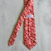 Candy Dipped Tie | Handmade Men's Accessories | Red Floral Print ...